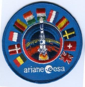 ESA European Space Agency Ariane Embroidered Patch