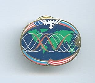 Expedition 15 ISS International Space Station Mission Lapel Pin ...