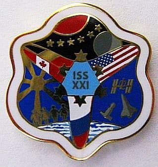 Expedition 21 ISS International Space Station Mission Lapel Pin ...