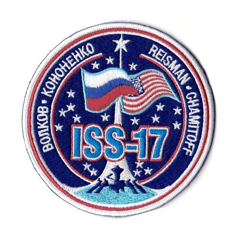 International Space Station Expedition 17 Patch 2nd Crew