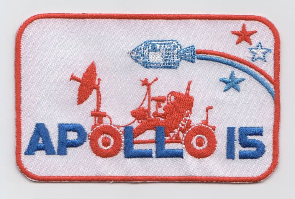 NASA Apollo 15 Lunar Roving Vehicle Patch