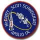 NASA Apollo 9 Embroidered 4" Mission Patch