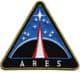 NASA Ares Embroided Space Patch 4"