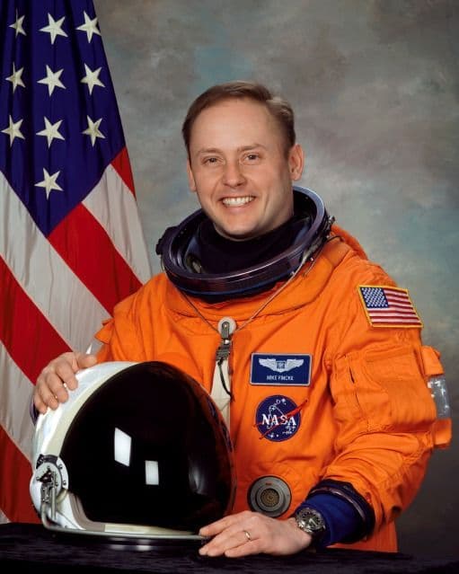 NASA Astronaut Edward Mike Fincke 8"x10" Full Colour Portrait