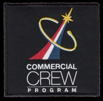 NASA Commercial Crew Program Embroidered Patch 4" x 4"