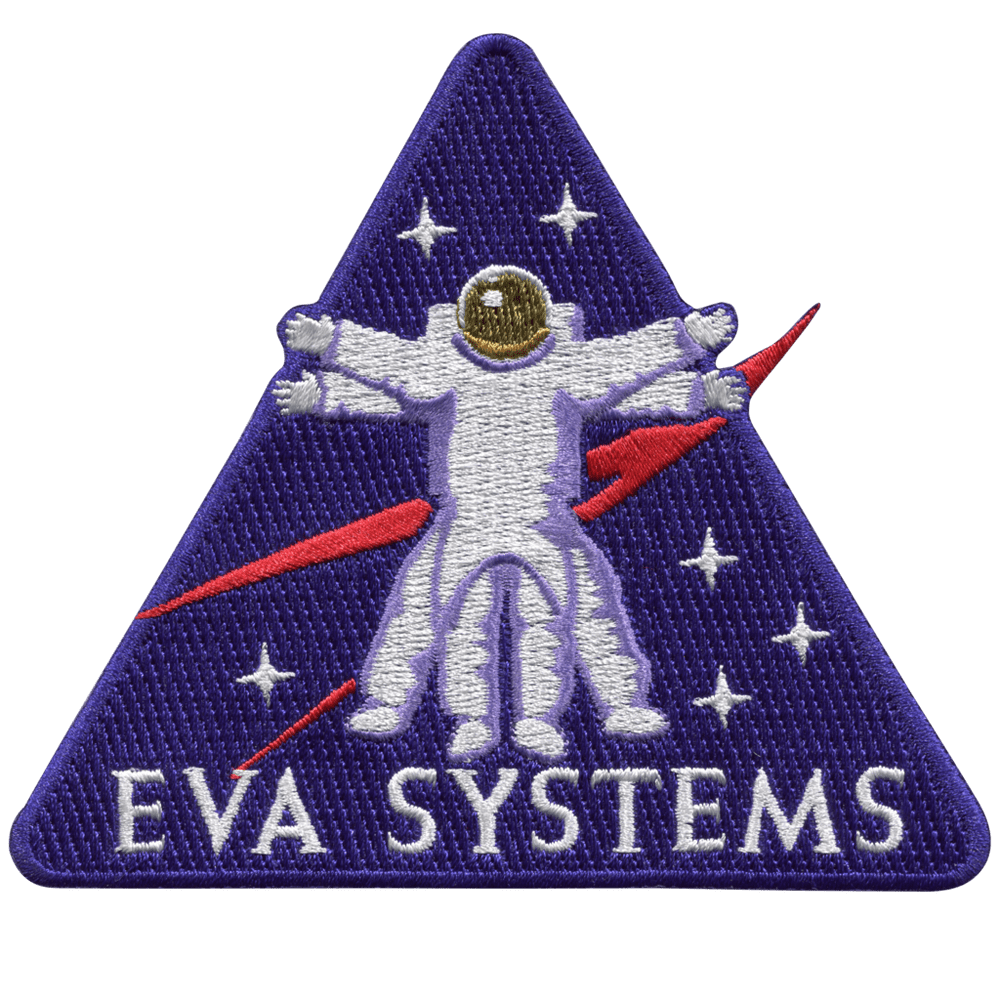 NASA EVA Systems Embroidered Patch