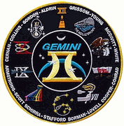 NASA Gemini Program Commemorative 8" Patch