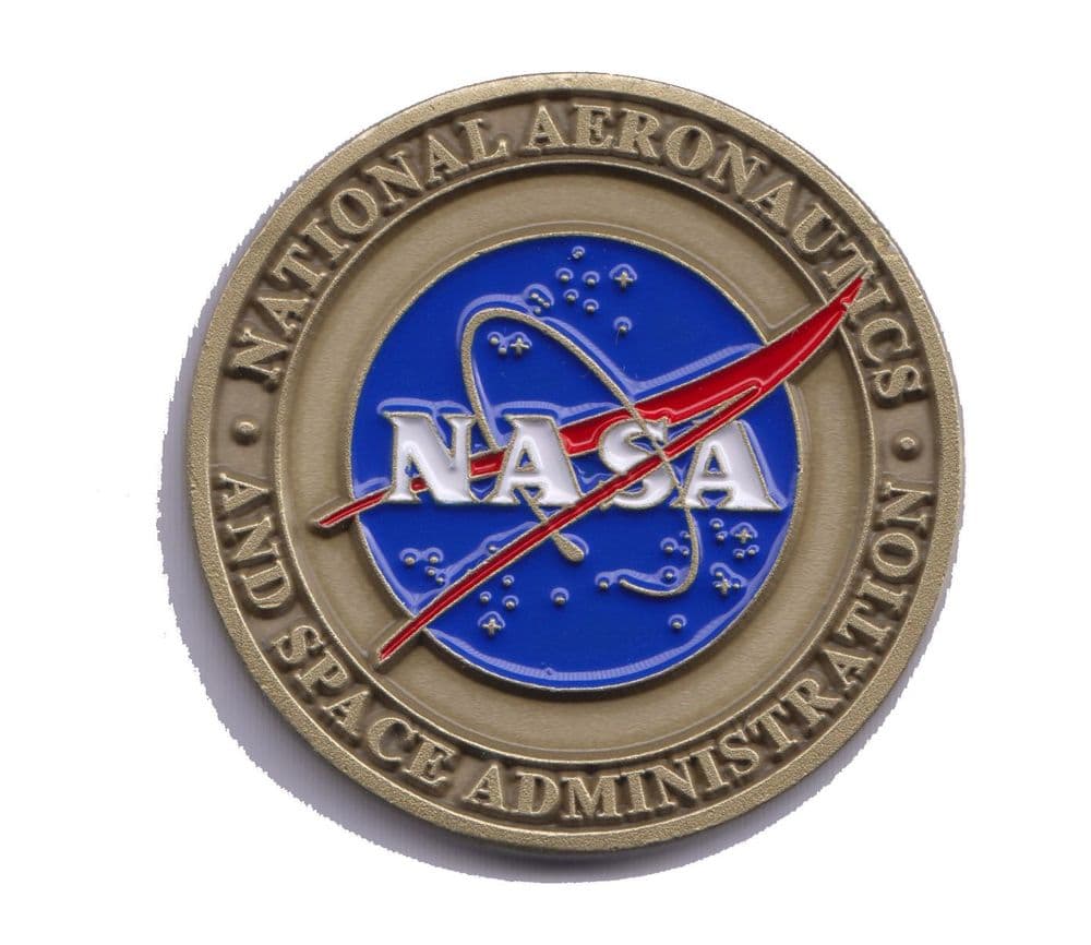 NASA HQ Vector Logo Challenge Coin