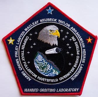 NASA Manned Orbiting Laboratory MOL Commemorative Patch