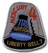 NASA Mercury 4 Embroidered Patch