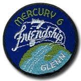 NASA Mercury 6 Patch 4" Version