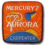 NASA Mercury 7 Patch 3" Version