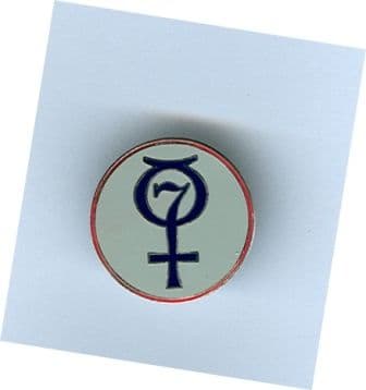 NASA Mercury Program Lapel Pin