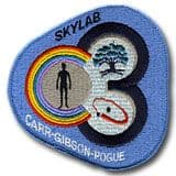 NASA Skylab 3 SL-4 Embroidered 4" Mission Patch