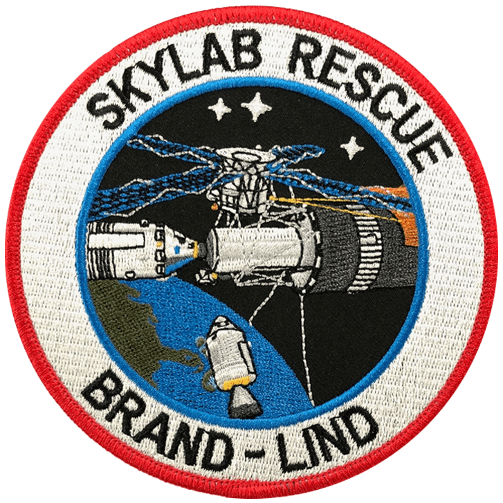NASA Skylab Rescue Embroidered Patch