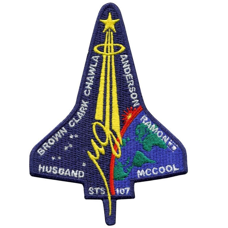 NASA STS-107 Columbia Mission Patch
