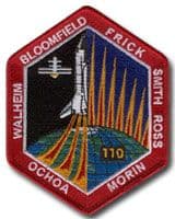 NASA STS-110 Atlantis Mission Patch