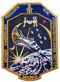 NASA STS-126 Endeavour Mission Patch