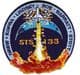 NASA STS-133 Mission Patch with Tim Kopra