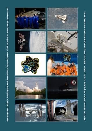 NASA STS-134 NASA Space Shuttle Mission Photo Pack