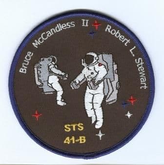 NASA STS-41B Commemorative Patch