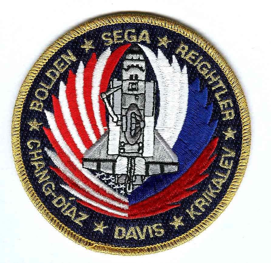 NASA STS-60 Discovery Mission Patch - U S Version