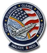 NASA STS-61B Atlantis Embroidered Space Shuttle Mission Patch