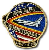 NASA STS-61C Columbia Embroidered Space Shuttle Mission Patch