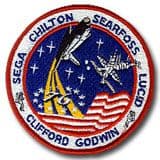 NASA STS-76 Atlantis Mission Patch