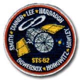 NASA STS-82 Discovery Mission Patch