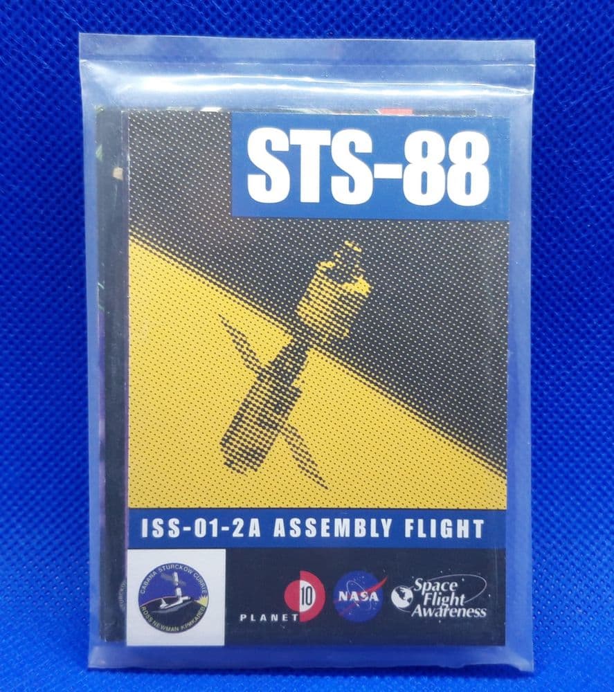 NASA STS-88 Set of 10 Space Shuttle Mission Cards