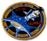 NASA STS-90 Columbia Mission Patch