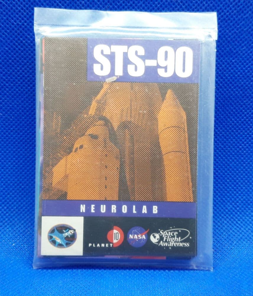NASA STS-90 Set of 10 Mission Cards