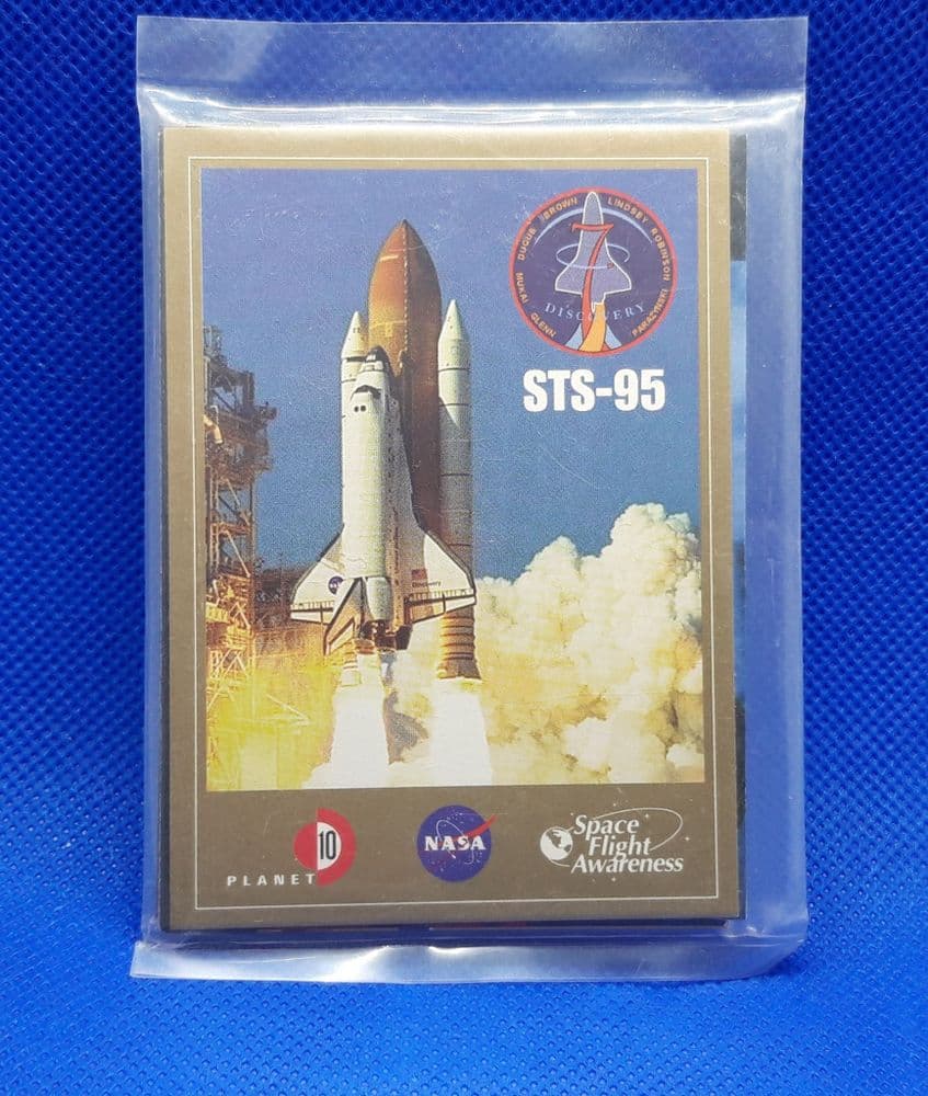 NASA STS-95 Set of 10 Space Shuttle Mission Cards