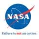 NASA Vector Logo - Failure is not an option T-shirt