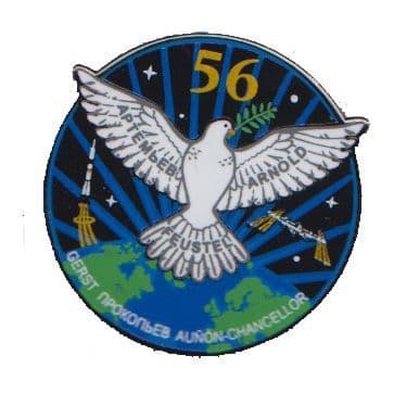 OFFICIAL NASA ISS 56 SPACE STATION PIN