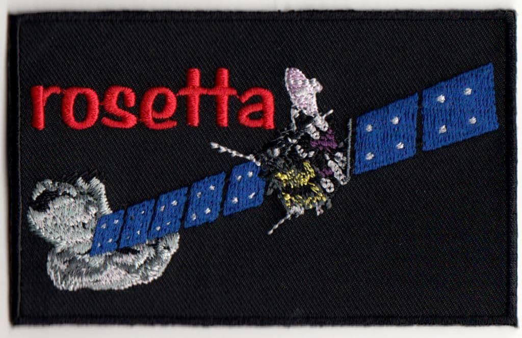 Rosetta European Comet Chaser/Lander Embroidered Patch