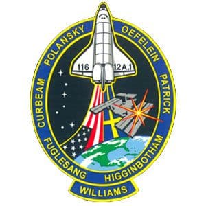 STS-116 Mission Decal