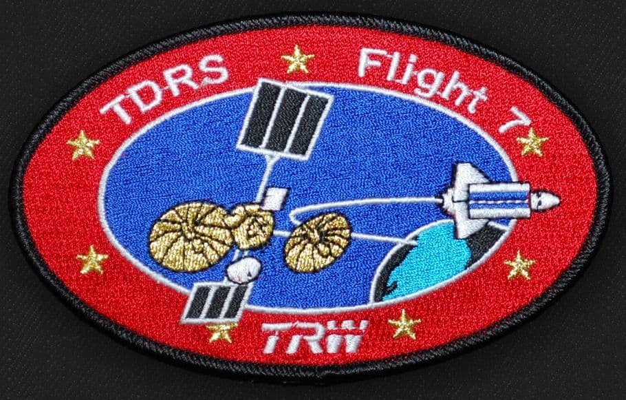 STS-70 TDRS Satellite Flight 7 Patch - Astronaut Don Thomas Collection