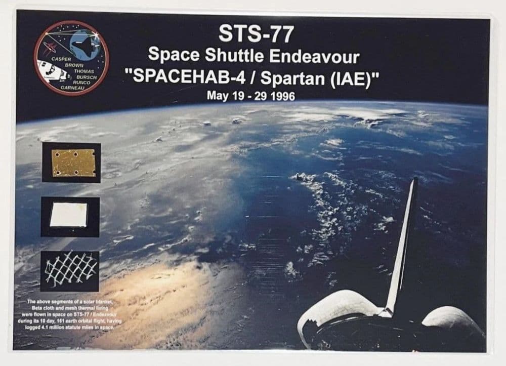 STS-77 Space Shuttle Endeavour SPACEHAB-4 / SPARTAN IAE Presentation