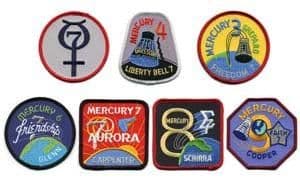 The Project Mercury Patch Collection