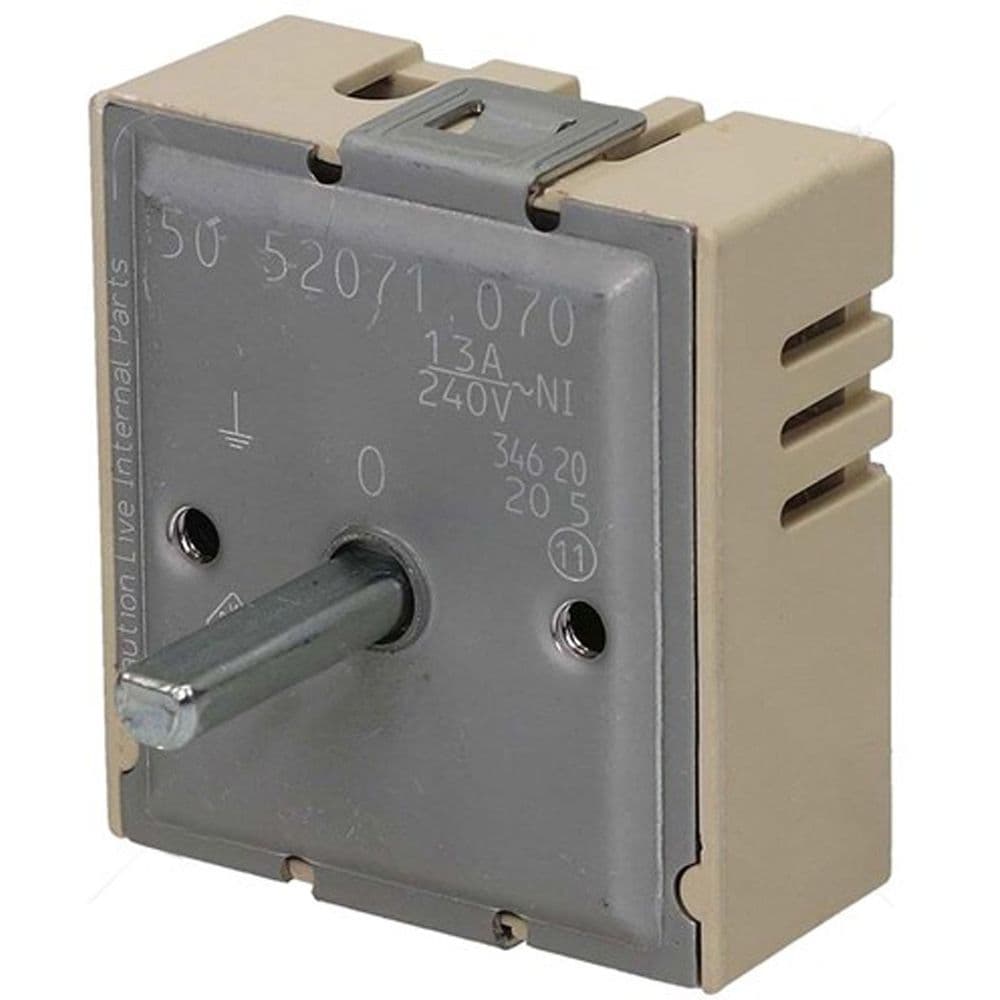 Single Hob Energy Regulator 50 52071 070 Replaces Diamond H 40ER101C1P