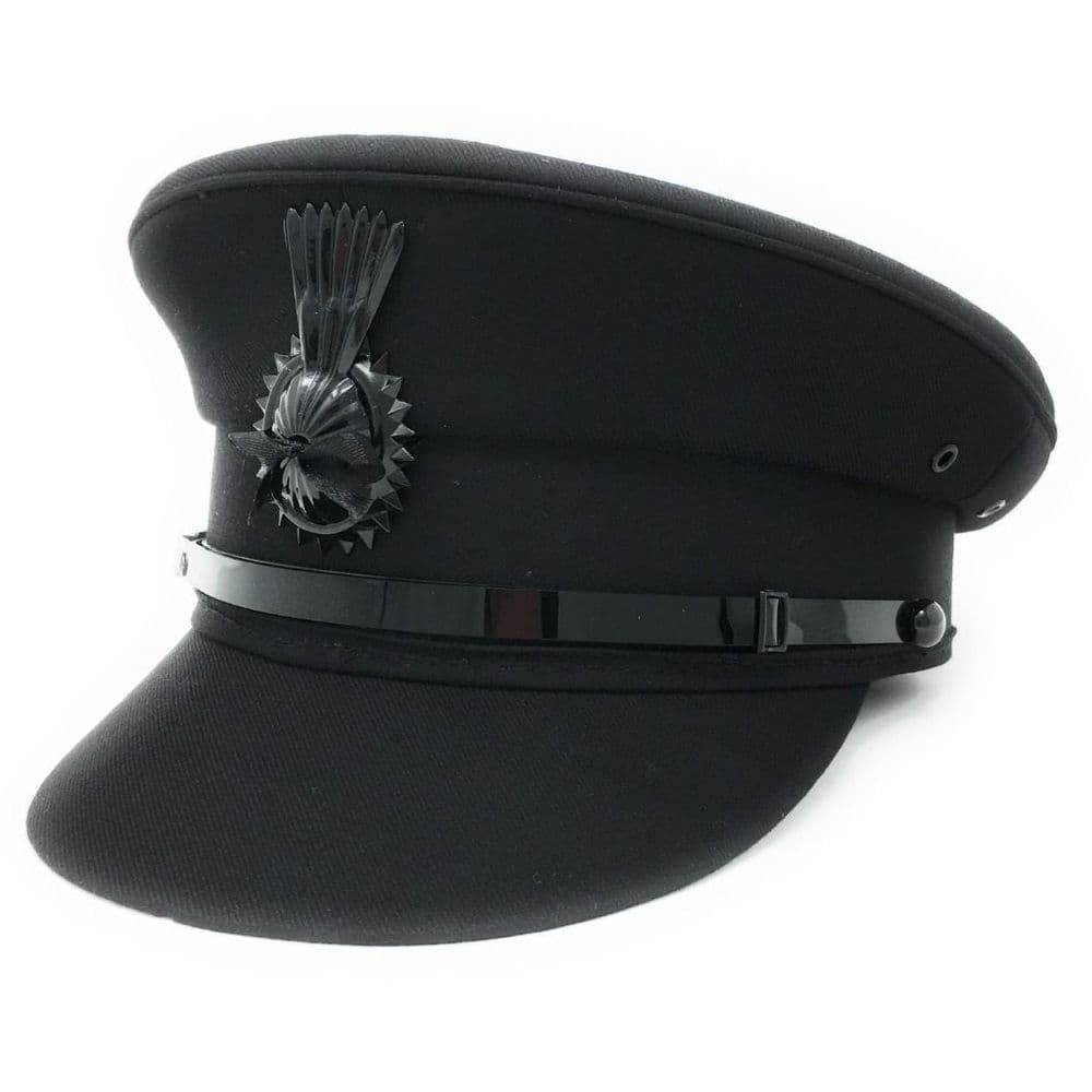 Chauffeurs Hat - Black - Driving Cap