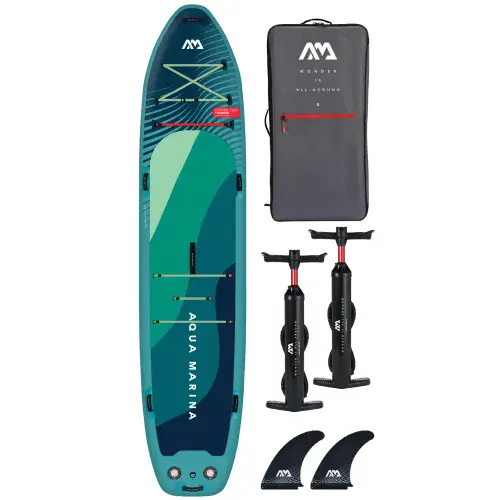 Aqua Marina Super Trip Tandem 14 0" Inflatable Stand Up Paddle Board ...
