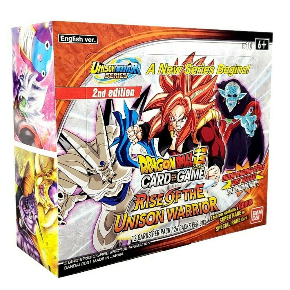Dragon Ball Super Rise Of The Unison Warrior Booster Box NEW