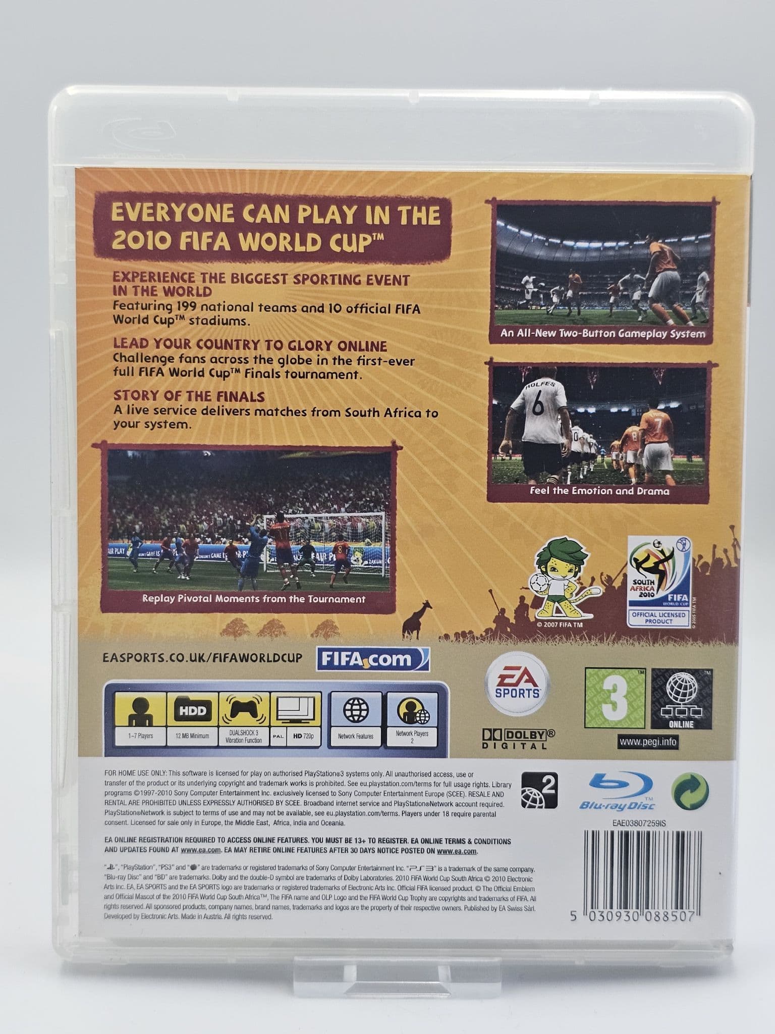 2010 FIFA World Cup South Africa PS3 Clean Disc