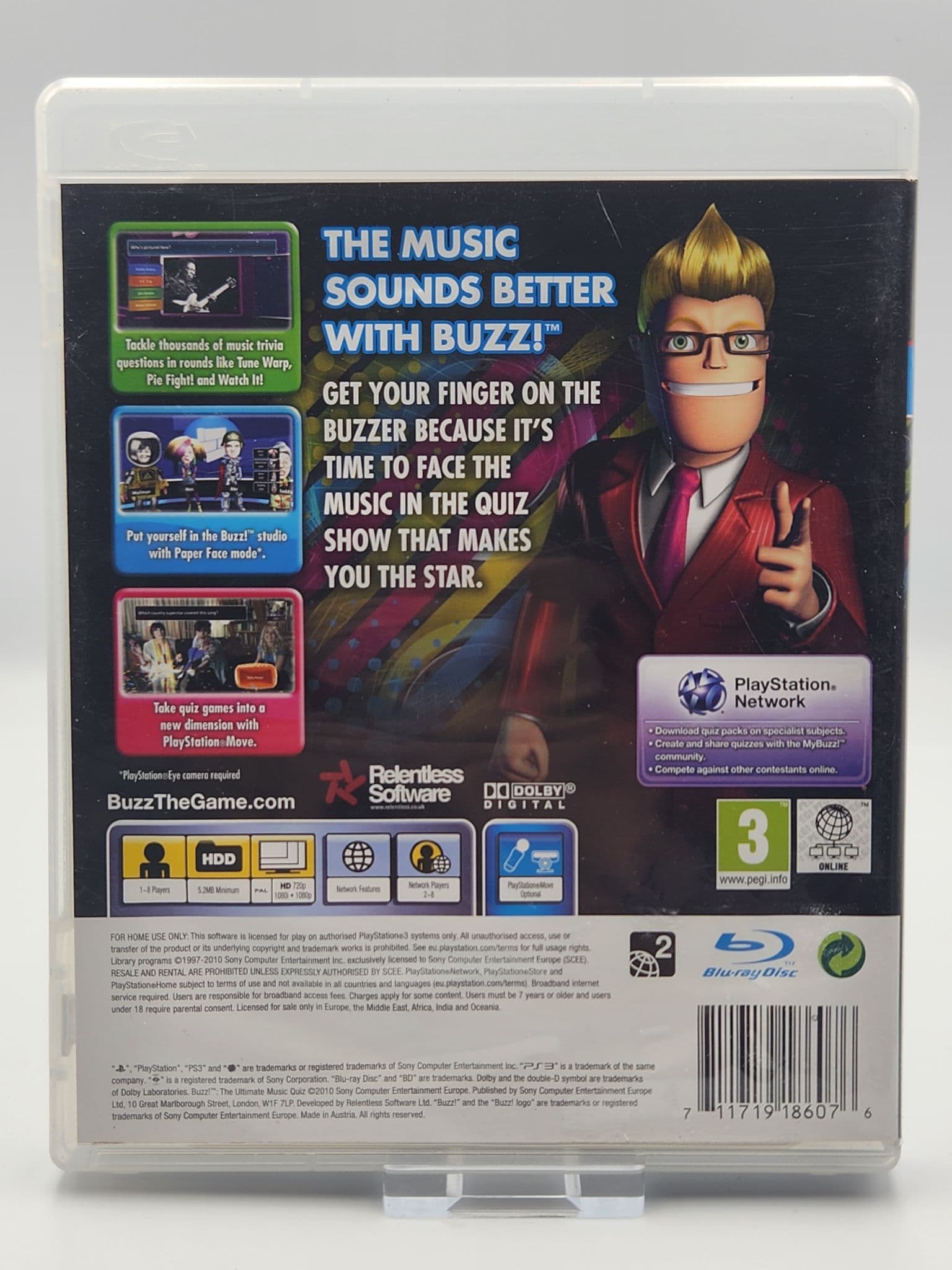 Buzz The Ultimate Music Quiz PS3