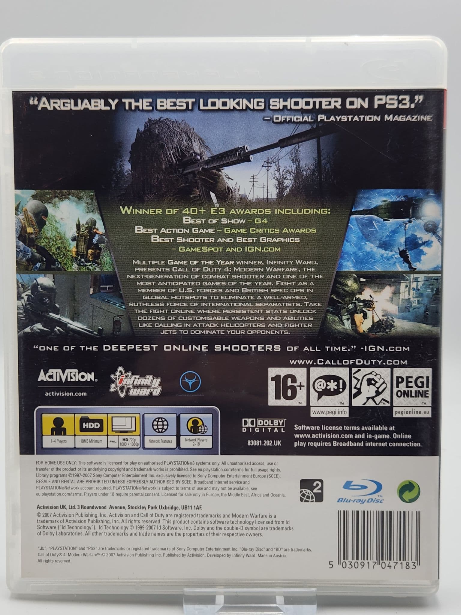 Call of Duty 4 Modern Warfare PS3