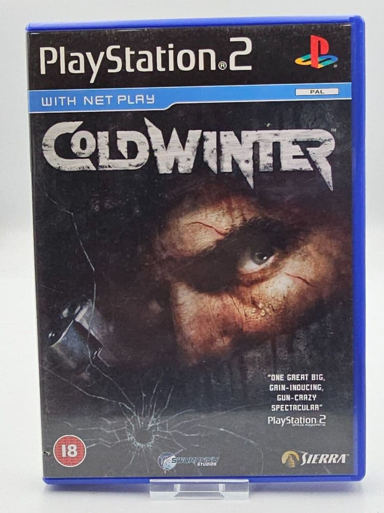 Cold Winter PS2 Clean Disc