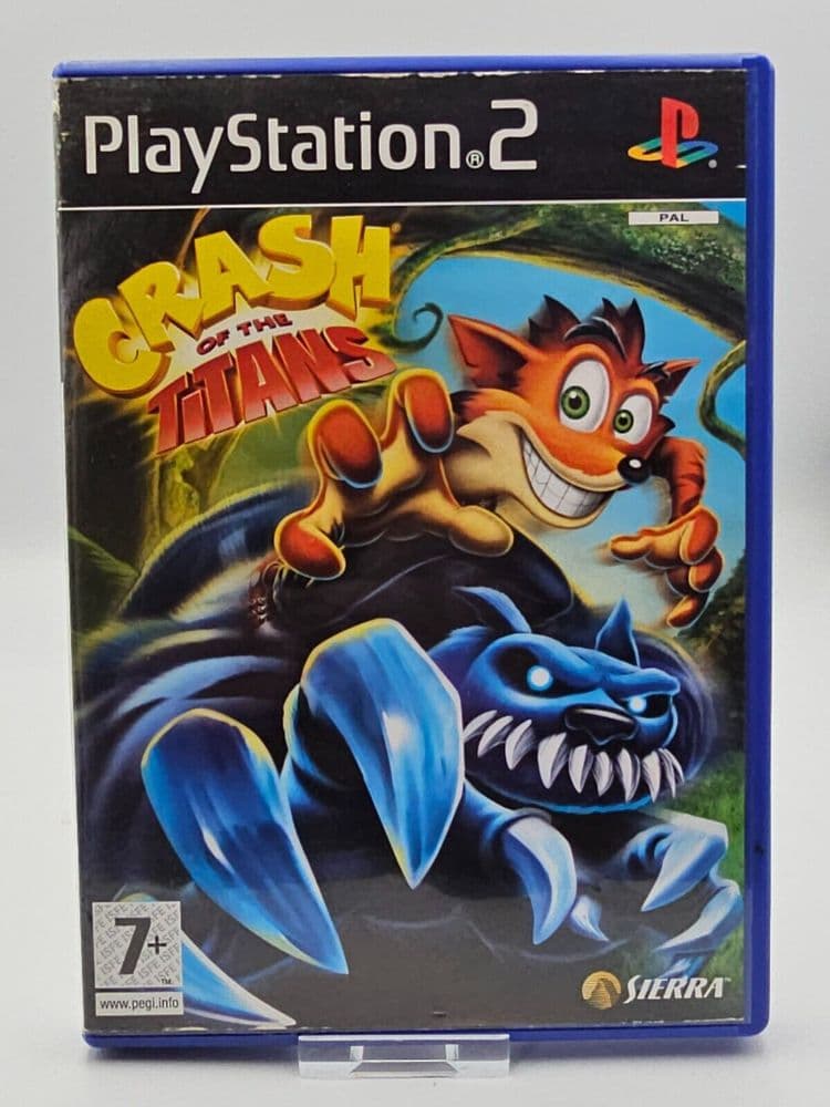 Crash Of The Titans PS2 Clean Disc